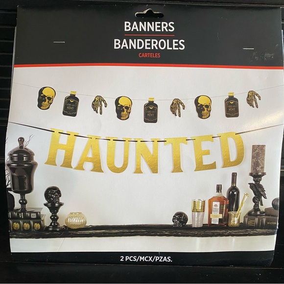 Holiday | Skull Haunted Banner | Poshmark